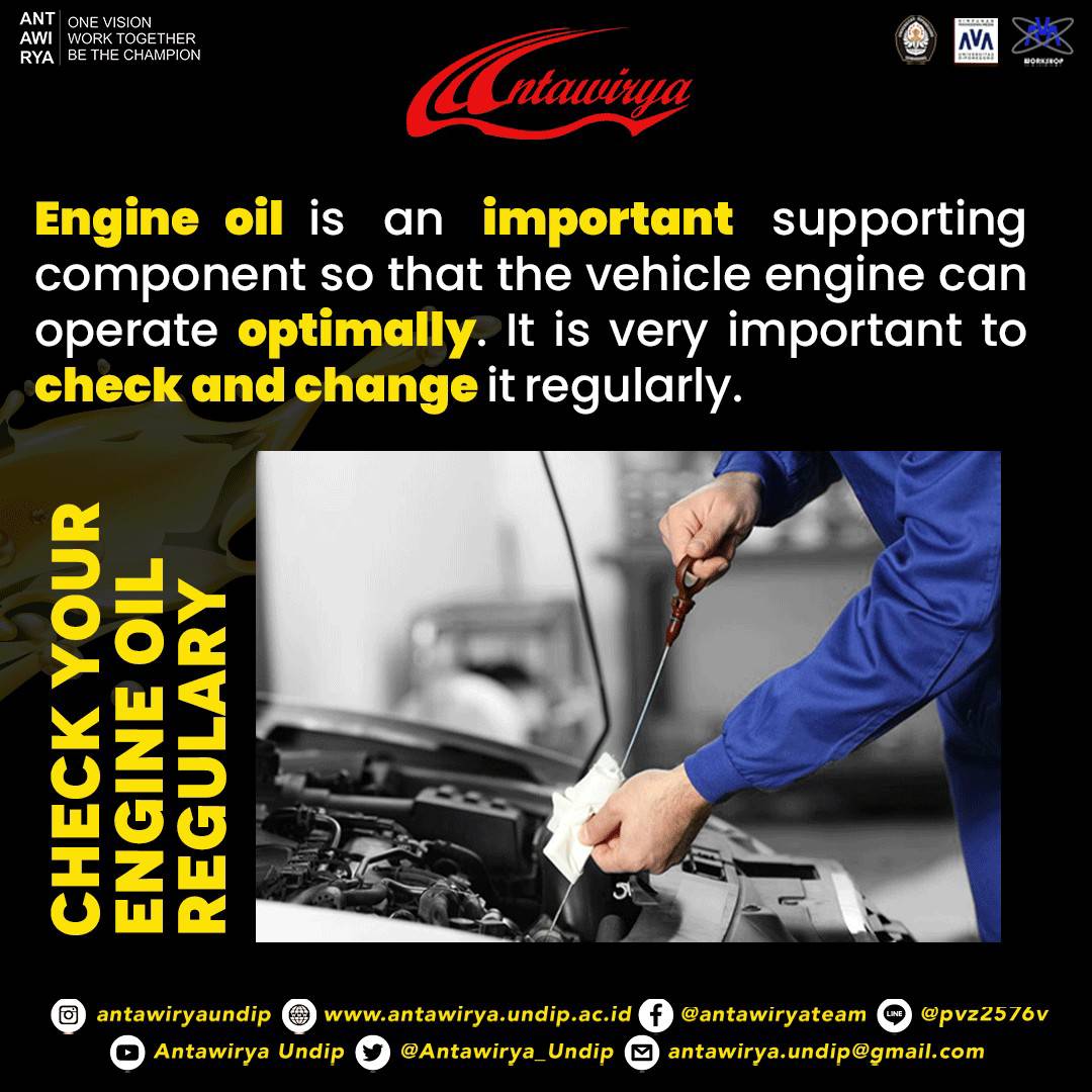 FAST MOVING COMPONENTS : ENGINE OIL | Antawirya Eco Car Team Diponegoro ...